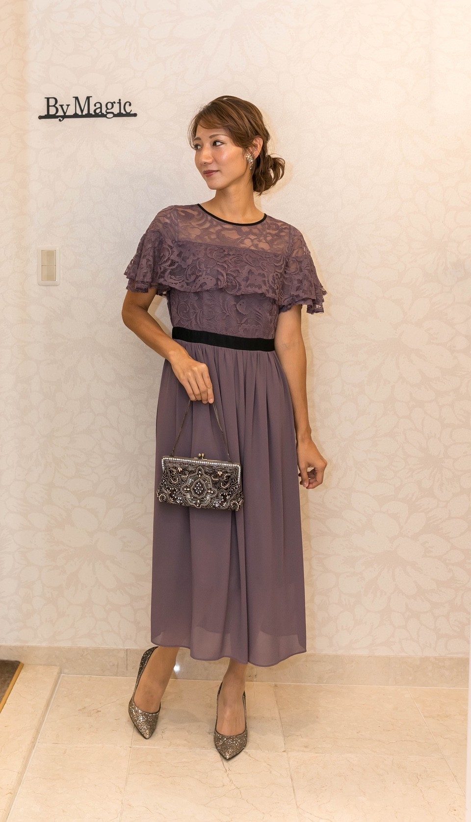 ラベンダー・パープル系ゲストドレス | By Magic